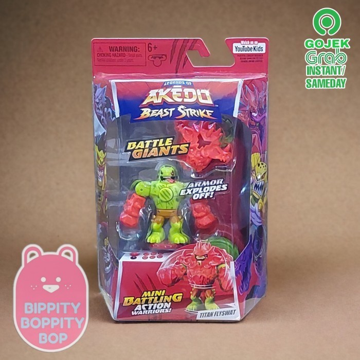 Jual Legends of Akedo Beast Strike Battle Giants Titan Flyswat | Shopee ...