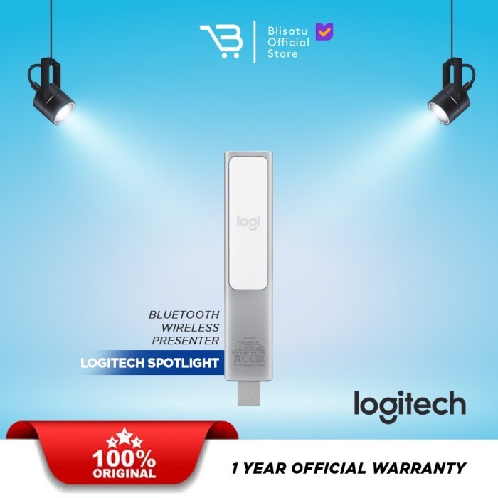 Jual Logitech Spotlight Wireless Presentation Remote - Presenter ...