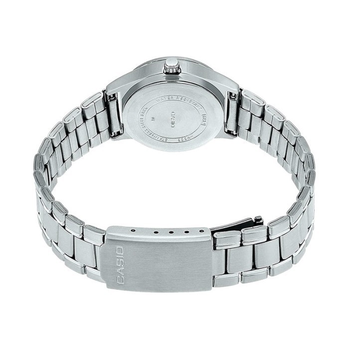 Jual Casio General Mtp-V006D-2Budf Blue Dial Stainless Steel Strap | Shopee Indonesia