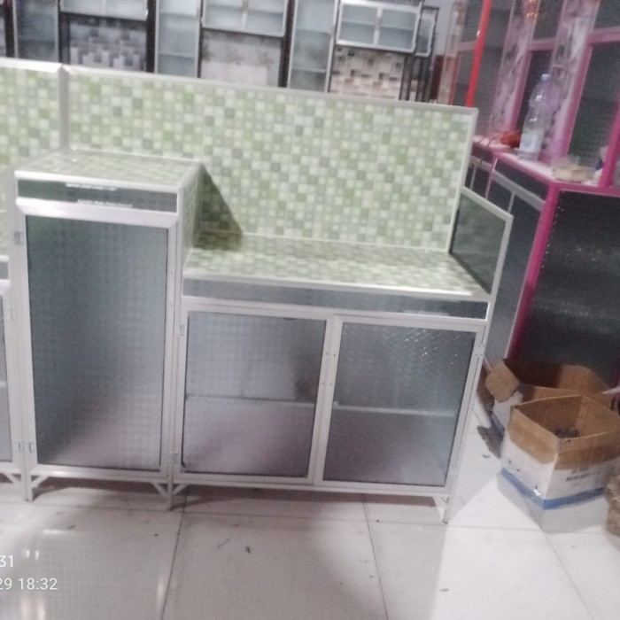 Jual Meja Kompor Wastafel Rak Cuci Piring Meja Cuci Piring Rak Wastafel ...