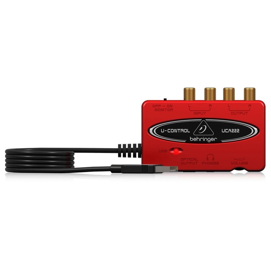 Jual Behringer Uca202 Uca222 Soundcard Usb Audio Interface Rca Original ...