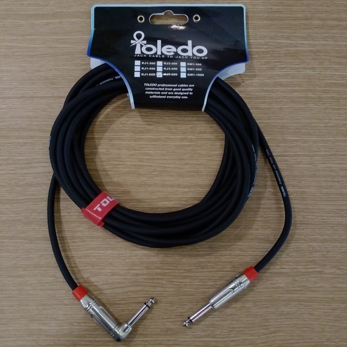 Jual Kabel Jack Gitar Jack Akai Toledo L-Jack L Jack Colokan Gitar 6 ...