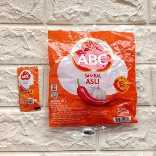 Jual Saos Sambal ABC Asli Sachet - 1 Dus/Karton isi 21 Pak x 22 Sachet ...