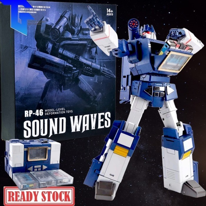 Jual RP-46 Deformation Sound Waves - Transformers MP SoundWave Fans ...