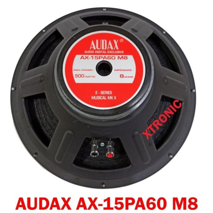Jual Speaker 15 inch AX 15PA60 Speaker Audax 15PA60 15" PA 60 M8 500W | Shopee Indonesia