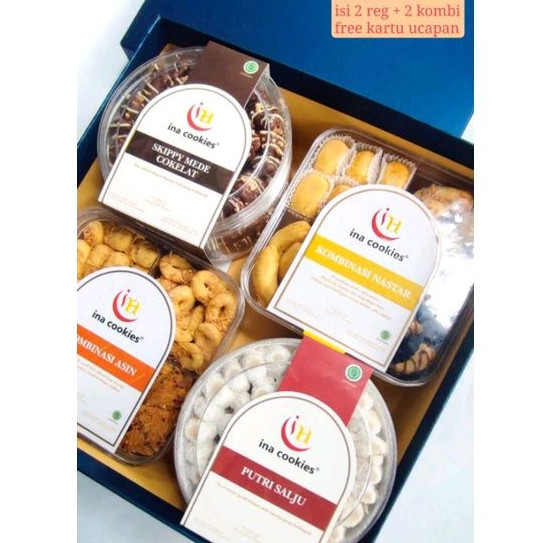 Jual HAMPERS INA COOKIES HARGA BARU/HAMPERS JNC COOKIES/ HAMPERS CUSTOM | Shopee Indonesia