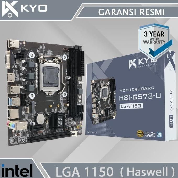 Jual Motherboard Kaizen H81 Lga 1150 Ddr3 H81 Mainboard Mobo H81 ...