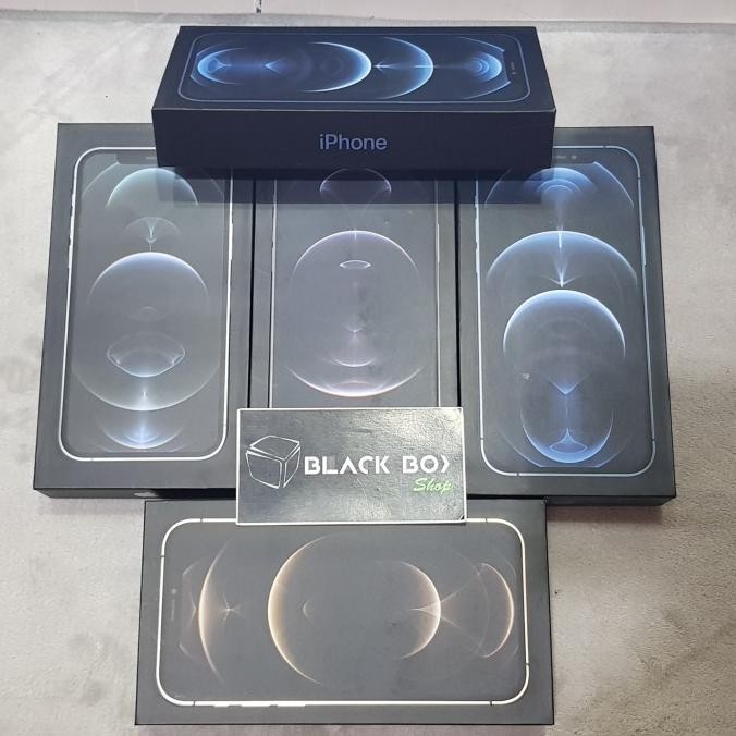 Jual Dus Box Iphone 12 Promax Pro Max Apple All Color | Shopee Indonesia