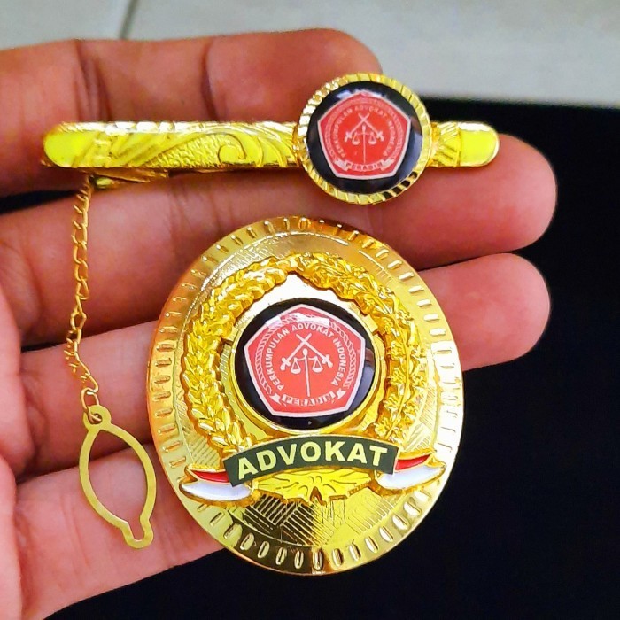 Jual Pin Advokat Peradin Dan Jepit Dasi Peradin | Shopee Indonesia