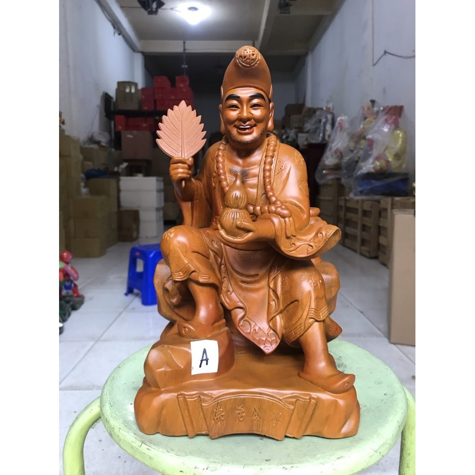Jual Patung Dewa cikong cikung chikung chi kung duduk 12 inch kayu ...