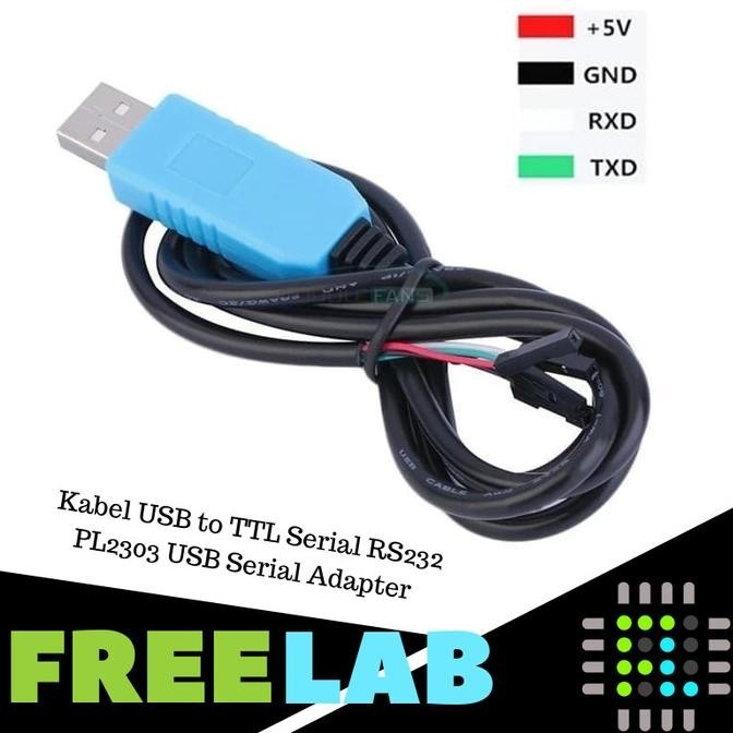 Jual Kabel USB to TTL Serial RS232 PL2303 USB Serial Adapter 5V RX TX ...