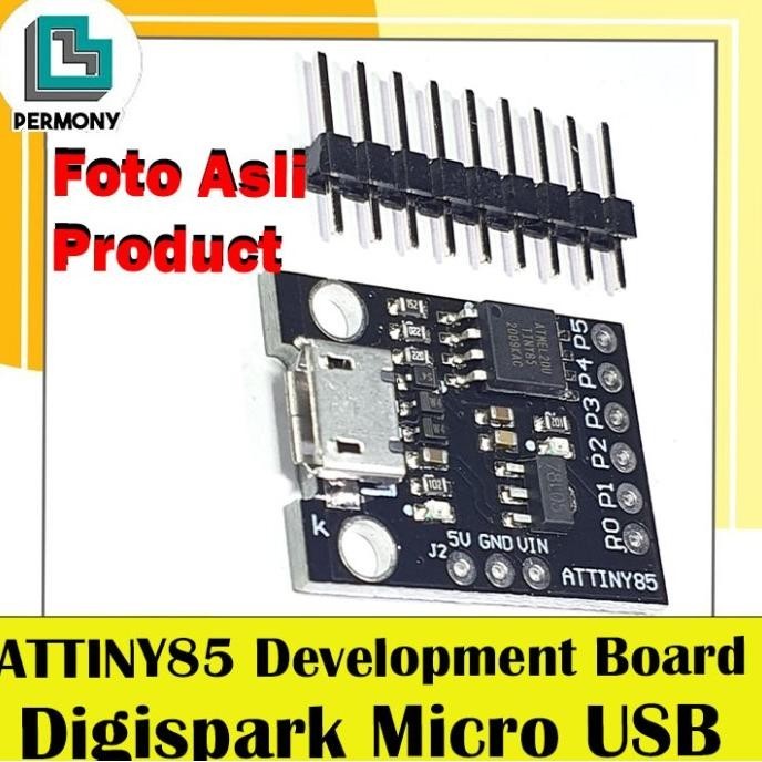 Jual ATtiny85 Digispark Development Board Miniature Arduino Micro USB | Shopee Indonesia