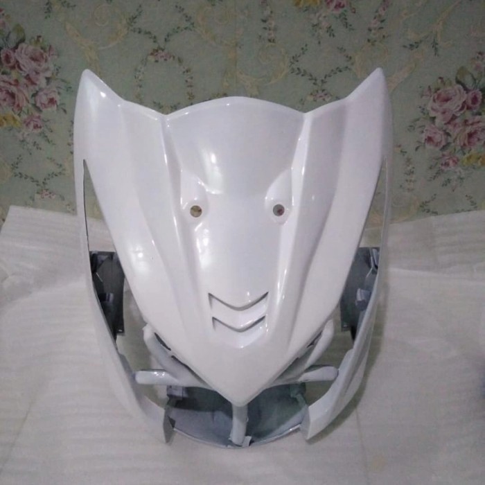 Jual Harga!! panel atau tameng depan beat fi 2012 2015 putih non ...