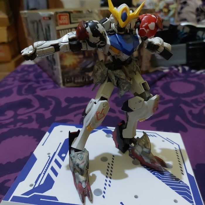 Jual [AHW] hg ibo barbatos lupus kastem gundam 1/144 custom bandai ...