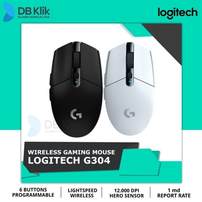Jual Logitech G304 Lightspeed Wireless Gaming Mouse 12000 Dpi | Shopee ...