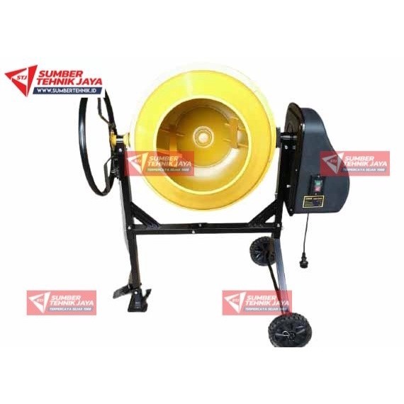 Jual MESIN PENGADUK SEMEN MOLEN MINI CONCRETE MIXER ELEKTRIK 240 LITER | Shopee Indonesia