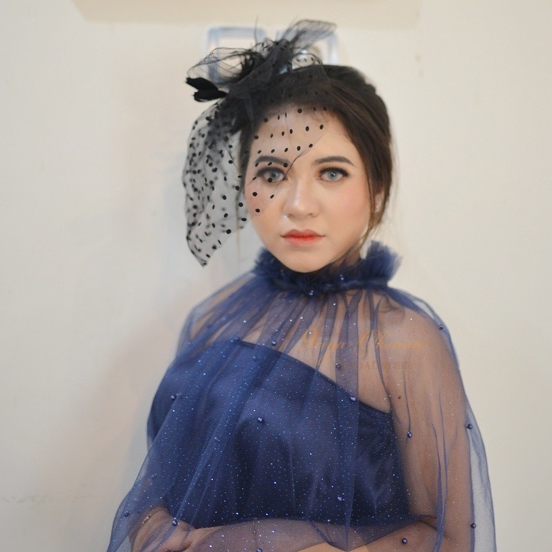 Jual Clea Top Lero - Ruffle Makeup Artist Bahan Soft Tule Mutiara ...
