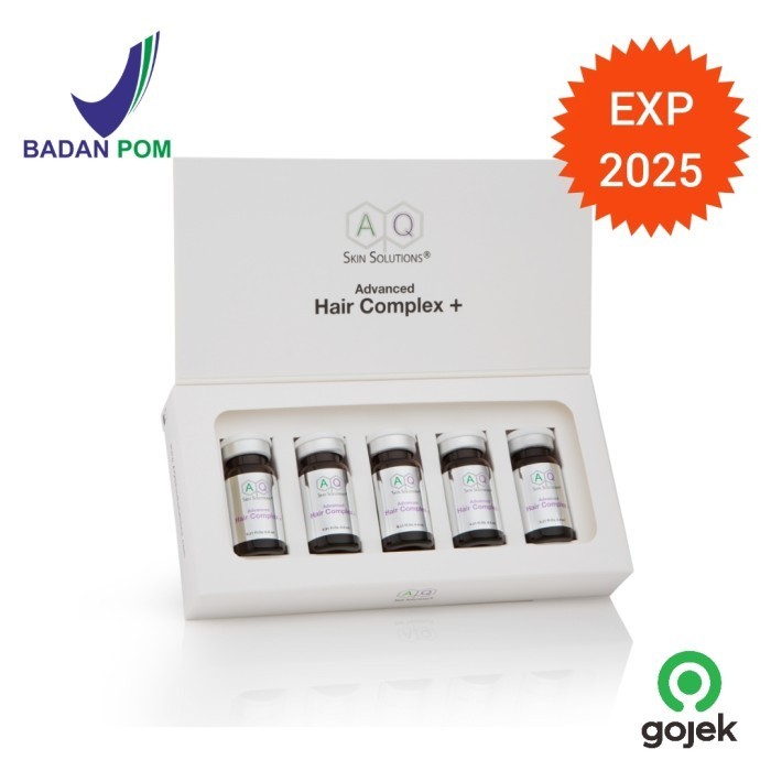 Jual AQ SKIN SOLUTIONS SOLUTION HAIR COMPLEX 6ML GROWTH FACTOR SERUM ...