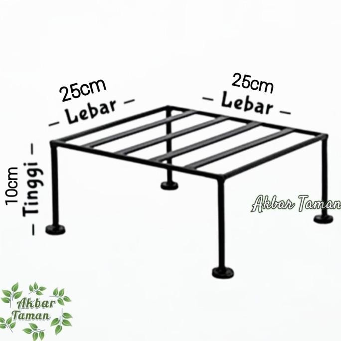 Jual Stand Dudukan Pot Besi / Planter Standing Pot Bunga Besi Kotak ...