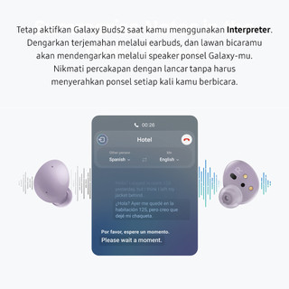 Jual Samsung Galaxy Buds2 - Lavender, Galaxy AI, Handphone AI, Buds AI ...