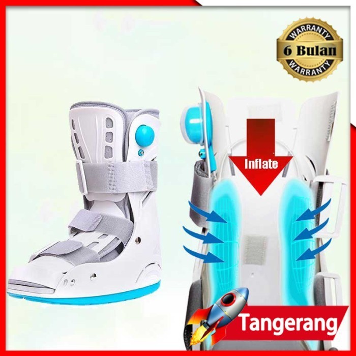 Jual Ankle Brace Walker Boot Ankle Brace With Rom Range Of Motion ...