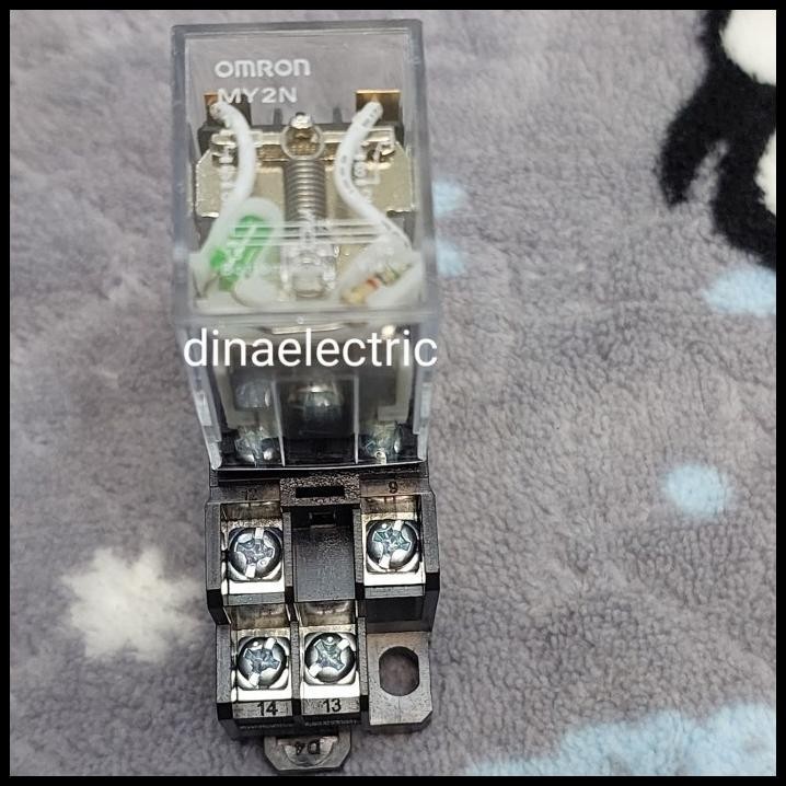 Jual BEST DEAL RELAY OMRON MY2N 12VDC 1SET DENGAN SOKET !!!! | Shopee Indonesia