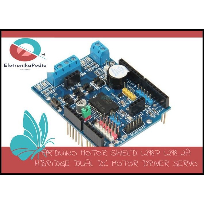 Jual BEST DEAL L298P ARDUINO MOTOR SHIELD L298P L298 2A HBRIDGE DUAL DC MOTOR DRIVER | Shopee ...
