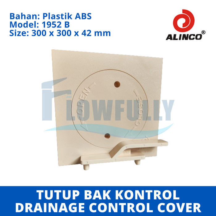 Jual TUTUP BAK KONTROL 30 x 30 ALINCO PLASTIC ABS UV DRAINAGE CONTROL ...