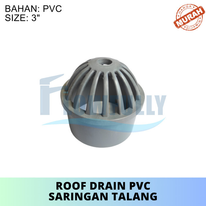 Jual ROOF DRAIN PVC 3 INCH SARINGAN TALANG DAK AFUR DRAINASE ATAP | Shopee Indonesia
