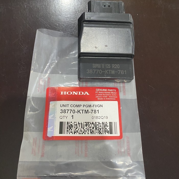 Jual A CDI ECU ECM PGM FI Unit Comp F1 Injek Motor Honda Supra X 125 ...