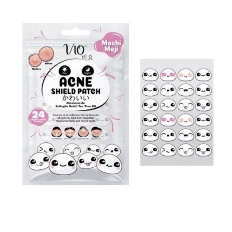 Jual VIO Acne Patch Mochi Moji 24 Patches | Shopee Indonesia