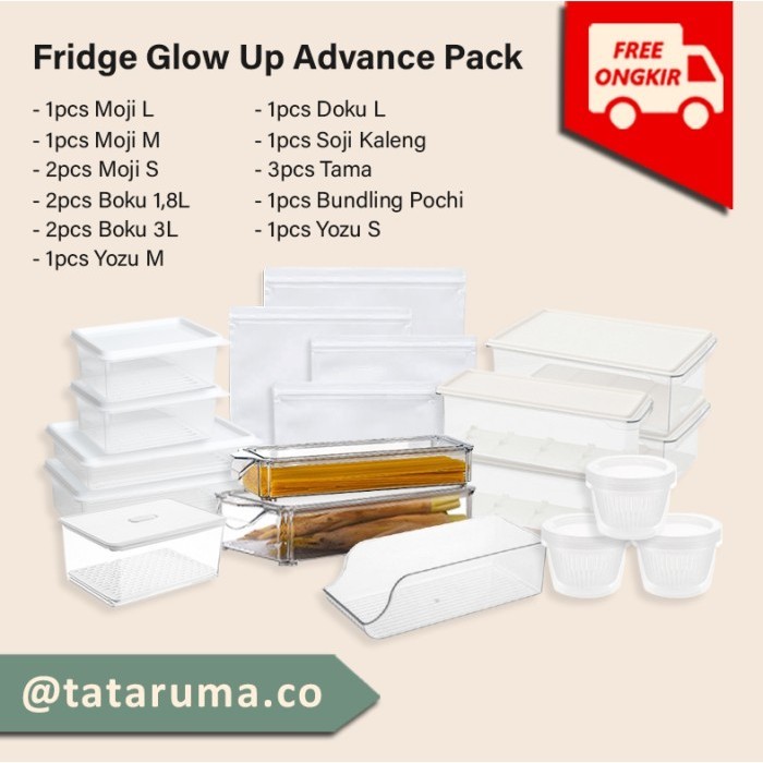 Jual FRIDGE GLOW UP ADVANCE PACK | Shopee Indonesia
