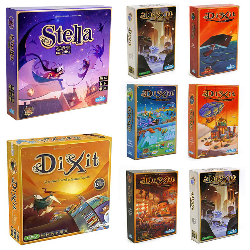 Jual Dixit Stella Univerus English Board Game Dixit Expansion Journey ...