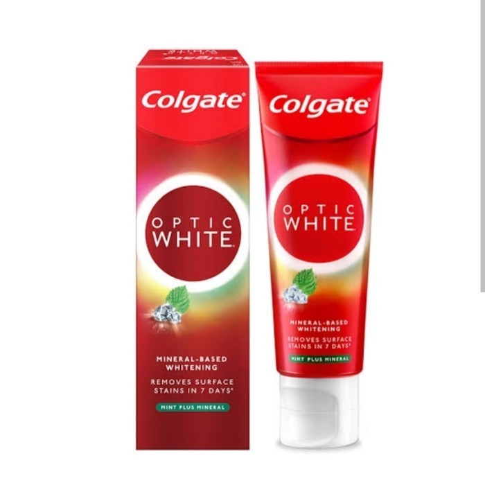 Jual Pasta Gigi Odol Colgate Toothpaste Optic White Mint Plus Mineral ...