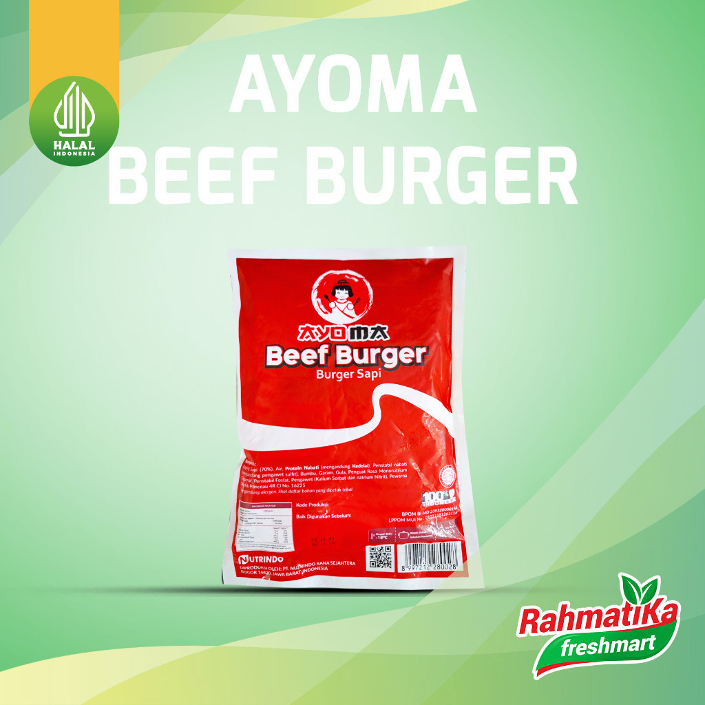 Jual Ayoma Beef Burger Mini Isi 20 Pcs / 280 gr | Shopee Indonesia