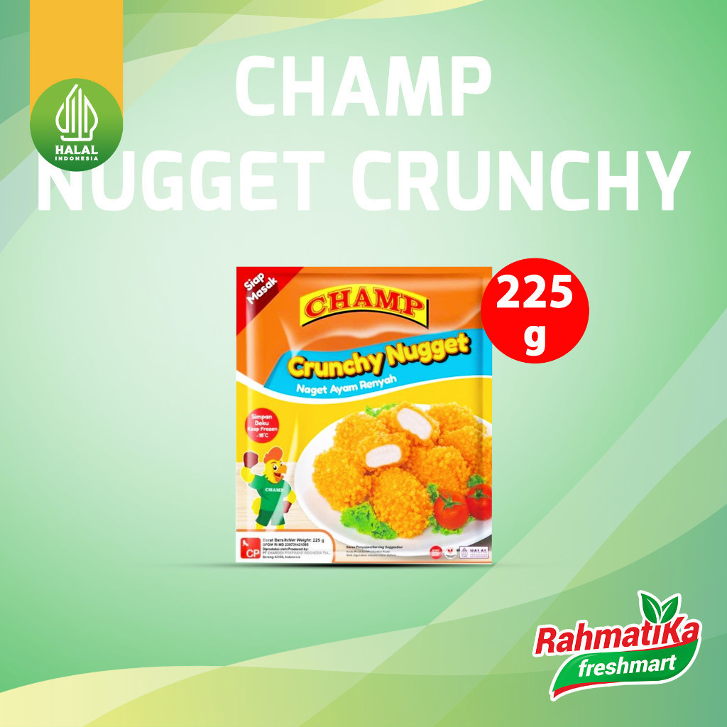 Jual Champ Nugget Crunchy 225 gr | Shopee Indonesia