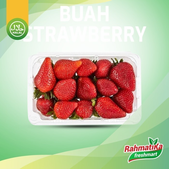 Jual Buah Strawberry Segar / Stroberi Fresh (1 Pack) | Shopee Indonesia