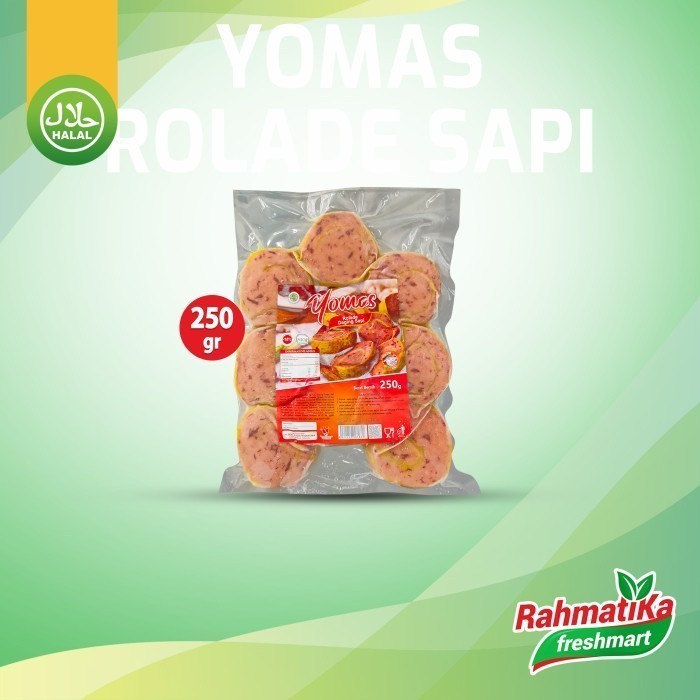 Jual Yomas Rolade Daging Sapi 250 gram (Frozen) | Shopee Indonesia