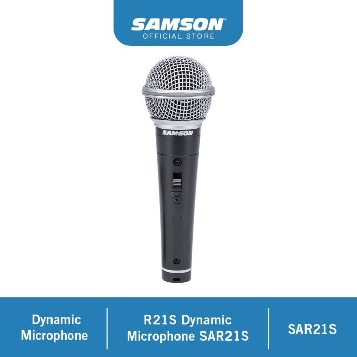Jual Samson R21S Dynamic Microphone SAR21S | Shopee Indonesia