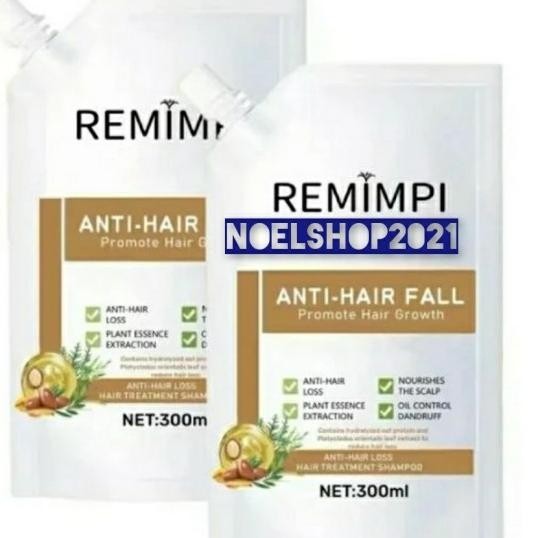 Jual Rempi Shampo Rambut Rontok & Kebotakan Umbuh Rambut | Shopee Indonesia