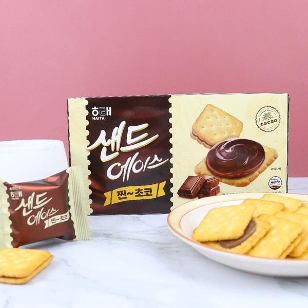 Jual Haitai Ace Sand Choco Biscuit Cracker - Snack Biskuit Cokelat ...