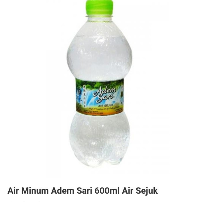 Jual AIR SEJUK ADEM SARI 600 ML LARUTAN PENYEJUK 600ML / BOTOL KHASIAT ...