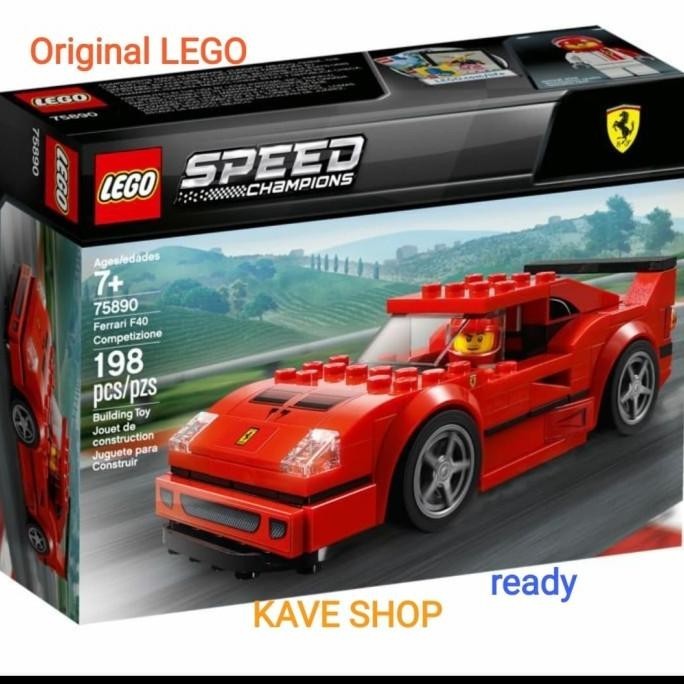 Jual Lego 75890 Speed Champion : Ferrari F40 Competizione | Shopee ...