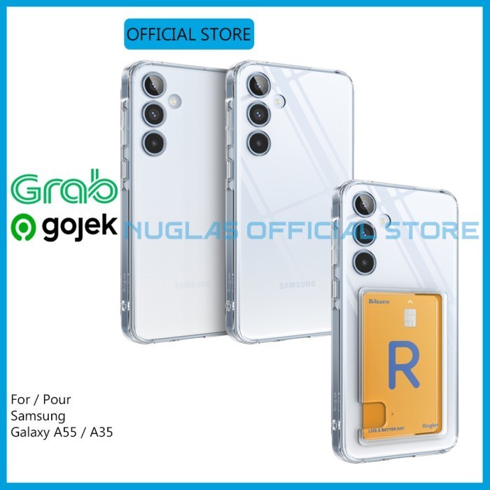 Jual Produk Terbaru Case Samsung Galaxy A55 / A35 Ringke Fusion Slim Clear Card Casing | Shopee ...