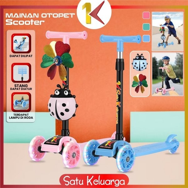 Jual SK-M95 Mainan Otopet Scooter Anak Otoped Kumbang Skuter Anak Roda ...