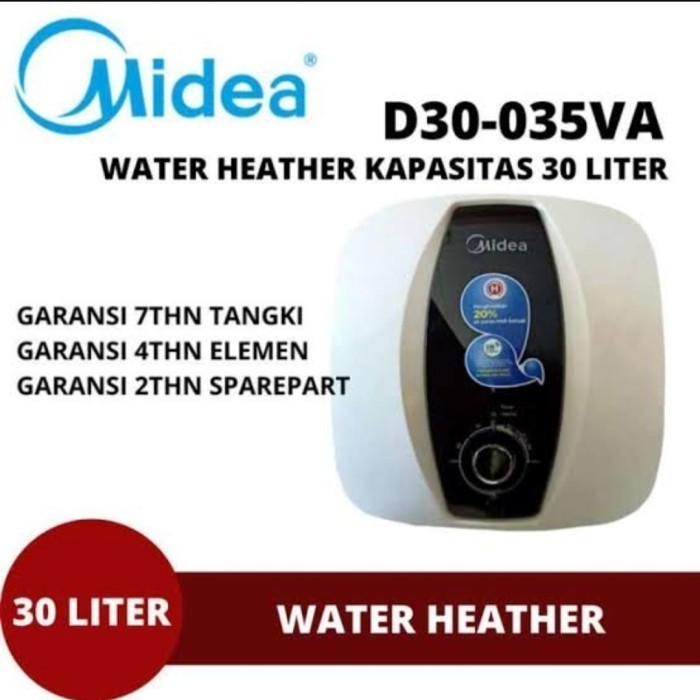 Jual Produk Terbaru Water Heater Midea D30-035Va 30L Pemanas Air ...