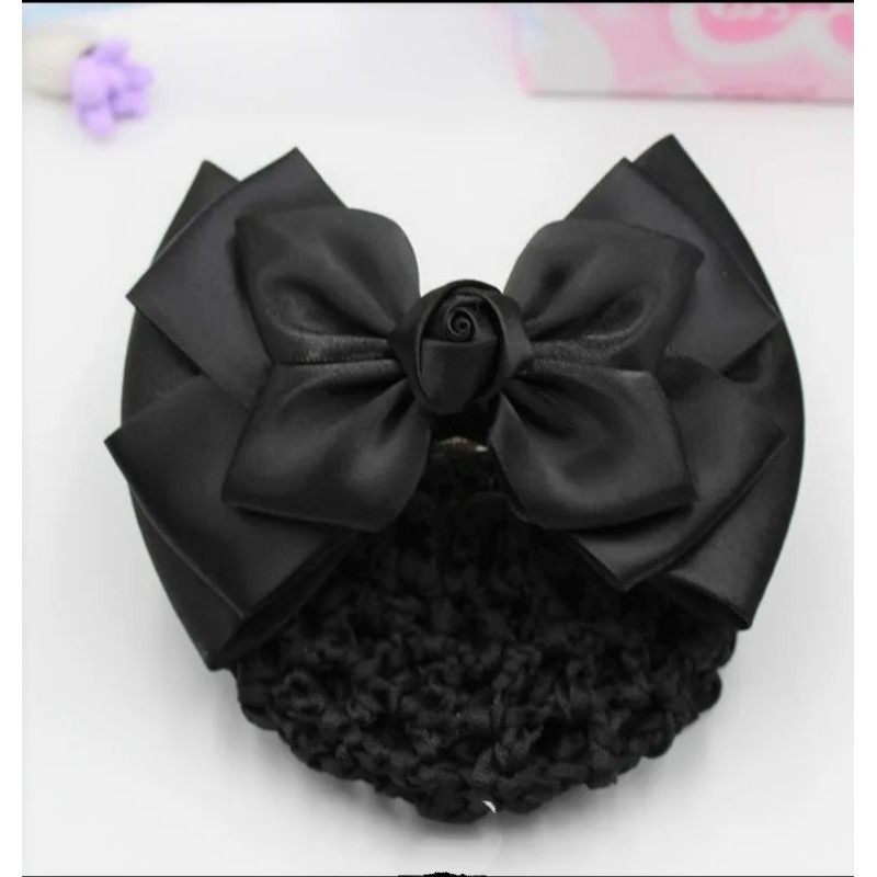 Jual {JO}Jepit rambut Sanggul Hairnet Pramugari Pelajar Perawat Hotel ...