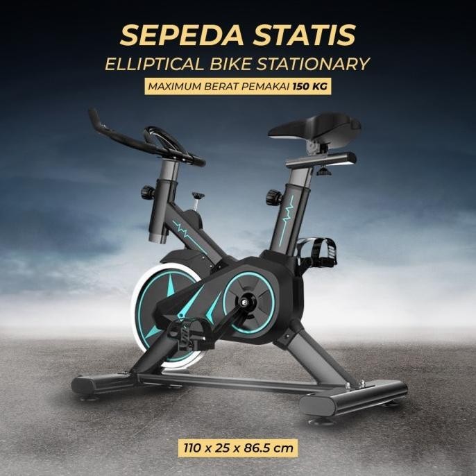 Jual Alat Fitness Sepeda Statis Elliptical Bike | Shopee Indonesia