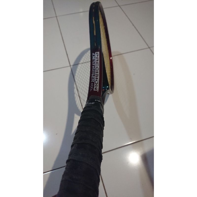 Jual prince pecision destroyer 600pl racket/raket tenis tennis preloved ...