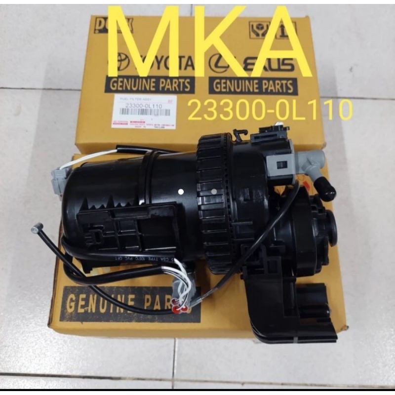Jual FUEL FILTER ASSY HILUX REVO VRZ FORTUNER INNOVA REBORN P/N 23300 ...